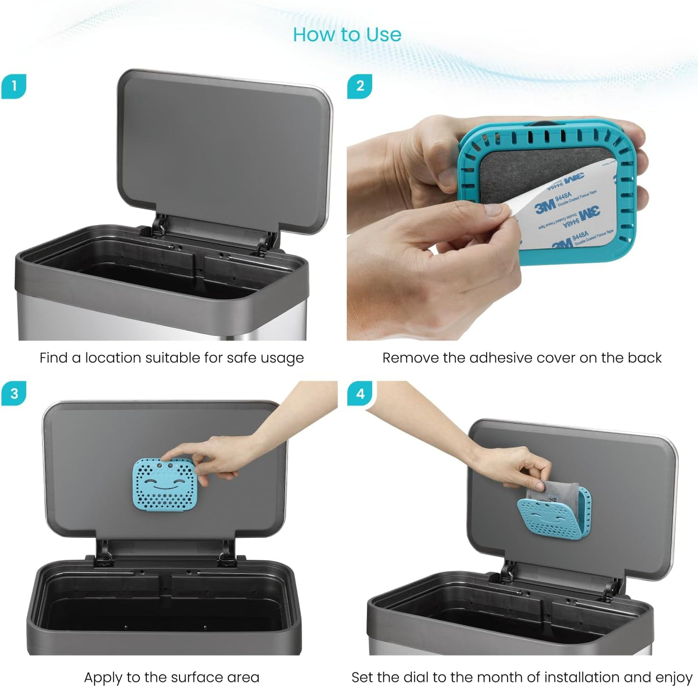 CleanAura Deodorizing Filter Kit — Home Zone Living