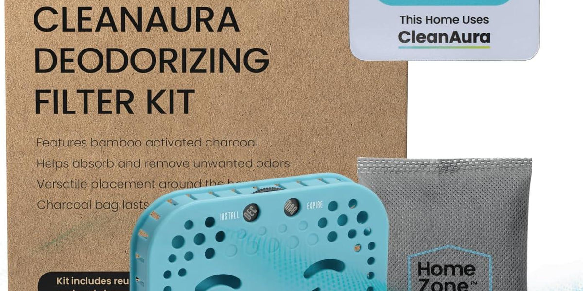CleanAura Deodorizing Filter Kit — Home Zone Living